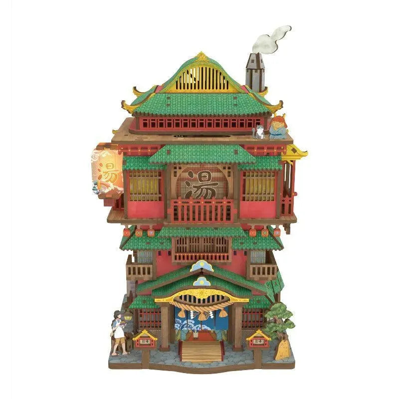 Onsen Saga 3D Puzzle Box Miniature Kit – surplusfun
