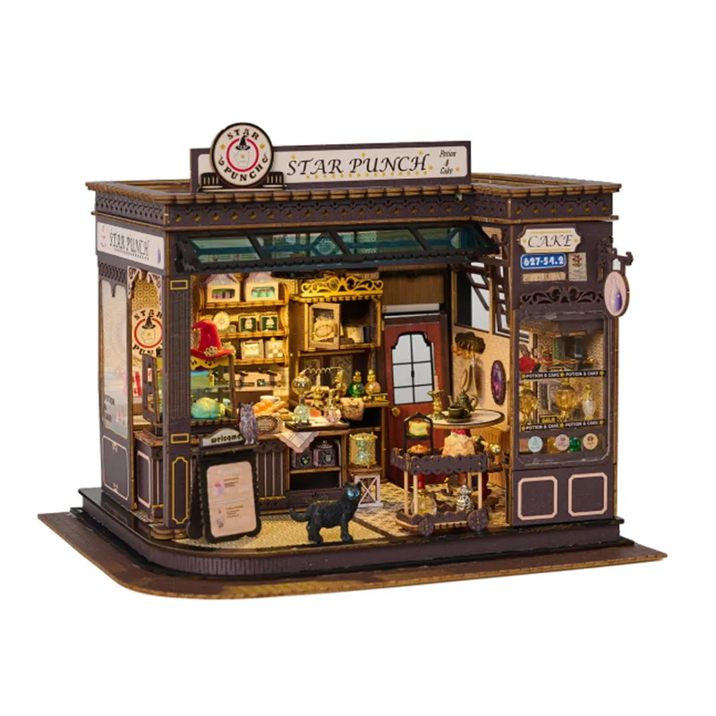 Magic Cafe Shop 3D Wooden Puzzle – surplusfun