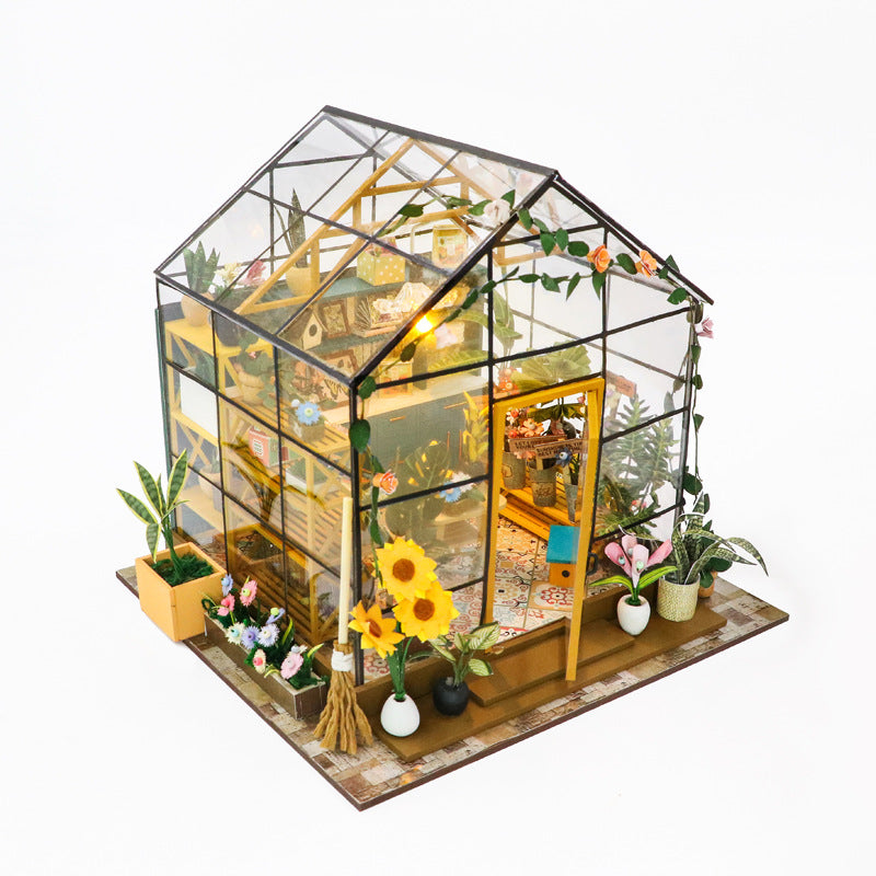 Sunshine Flower House DIY Miniature House – surplusfun