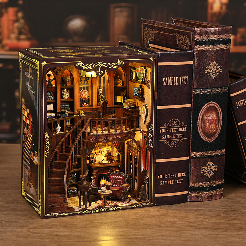 Ancient Rhyme Library DIY Book Nook – surplusfun