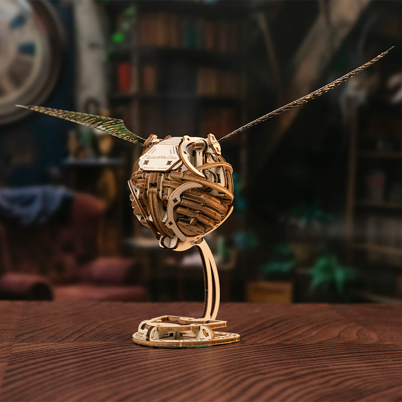 Golden Snitch 3D Wooden Puzzle – surplusfun
