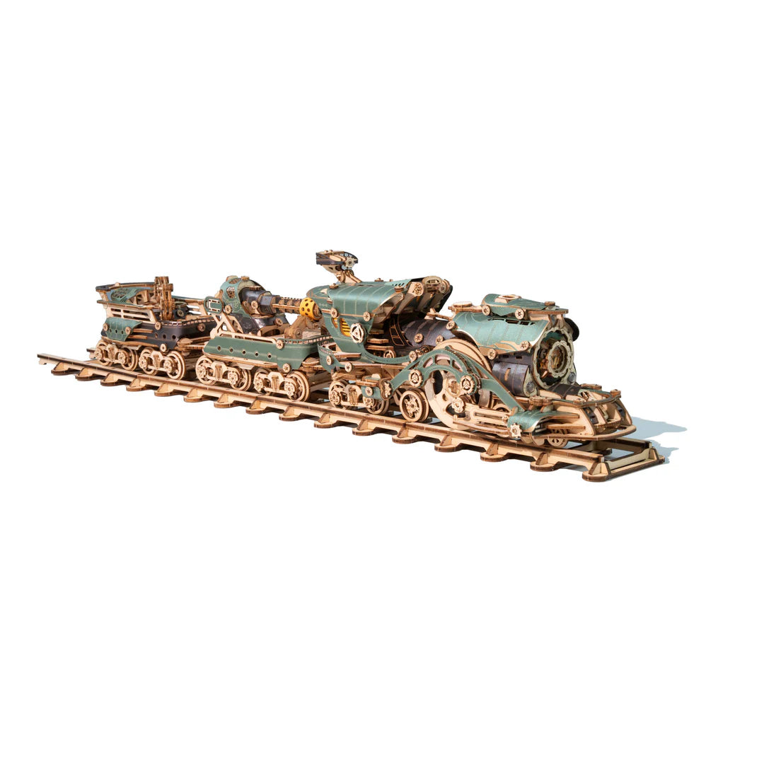 Steampunk Train 3D Wooden Puzzle – surplusfun